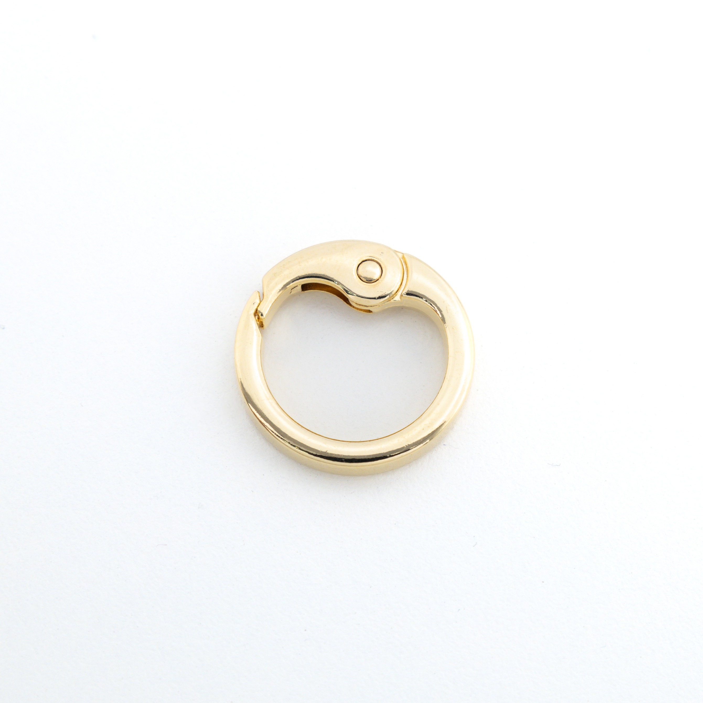 25mm Round Clasp Self Closing